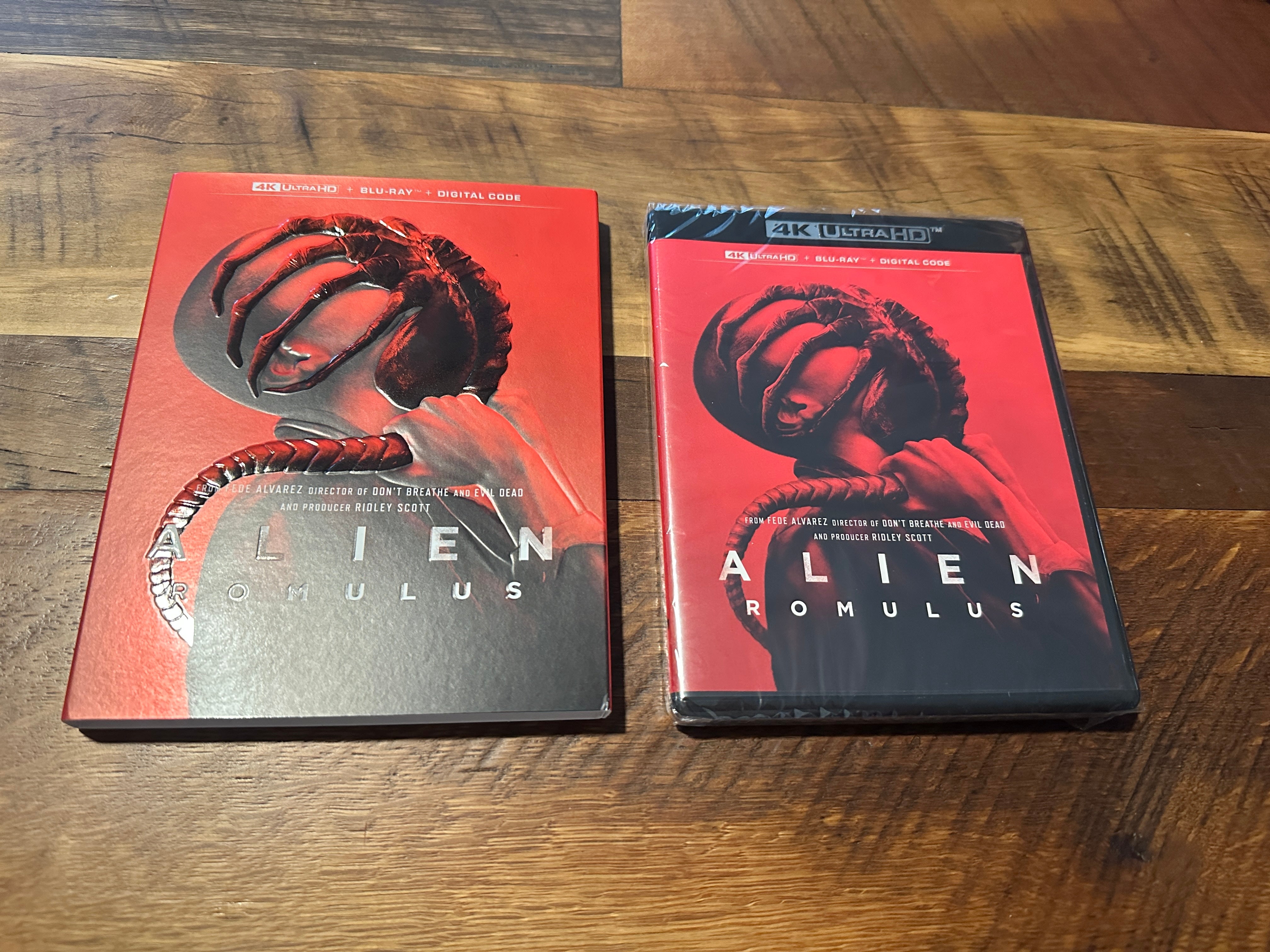 Alien Romulus (4K Ultra HD/Blu ray, 20th Century Fox, OOP Slipcover, N ...
