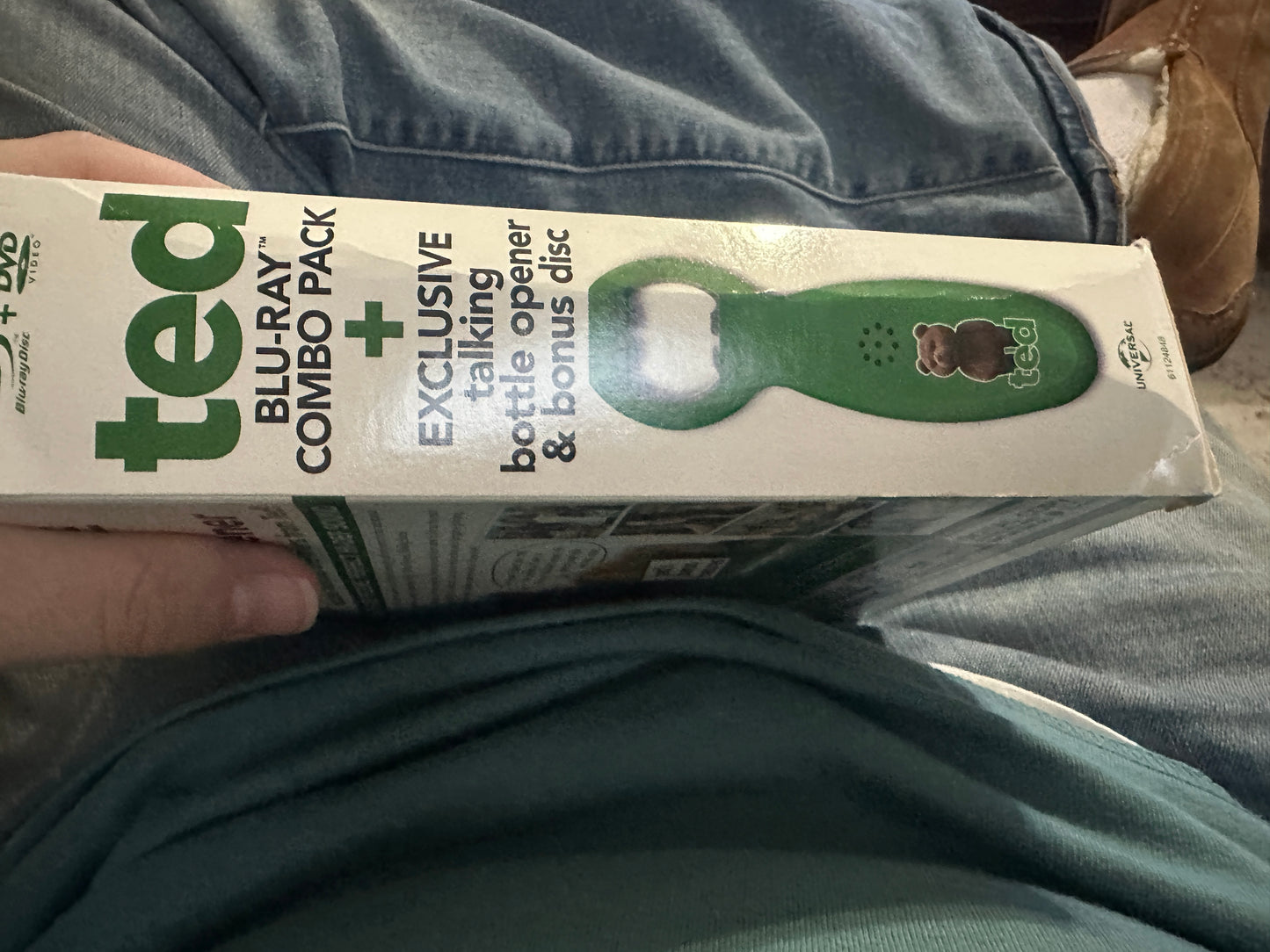 Ted (Blu ray/DVD, Exclusive Talking Bottle Opener, Universal, No Digit ...