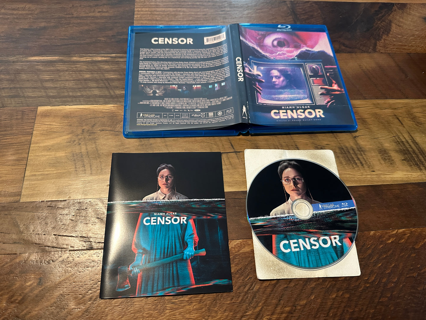 Censor (Blu ray, Vinegar Syndrome Partner Label, 2021 Horror Classic ...